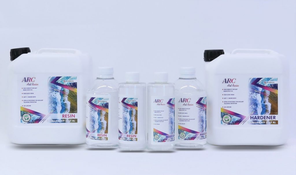 ARC ART RESIN KIT 1 GALLON – ARC Epoxy