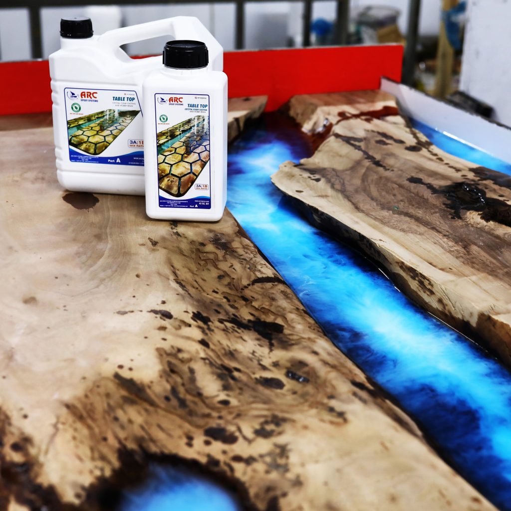 ARC TABLE TOP CRYSTAL CLEAR CASTING RESIN KIT 1 GALLON KIT – ARC Epoxy